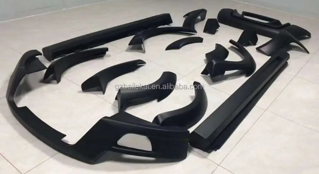 Hm Style Wide Body Kit Front Lip Side Skirts Rear Lip Fenders For Range ...