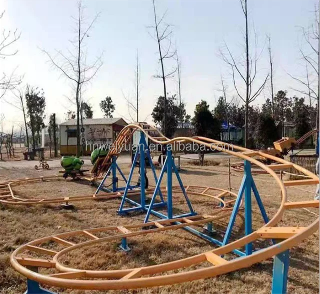 Outdoor Shopping Mall Mini Roller Coaster, Customized Human Powered ...