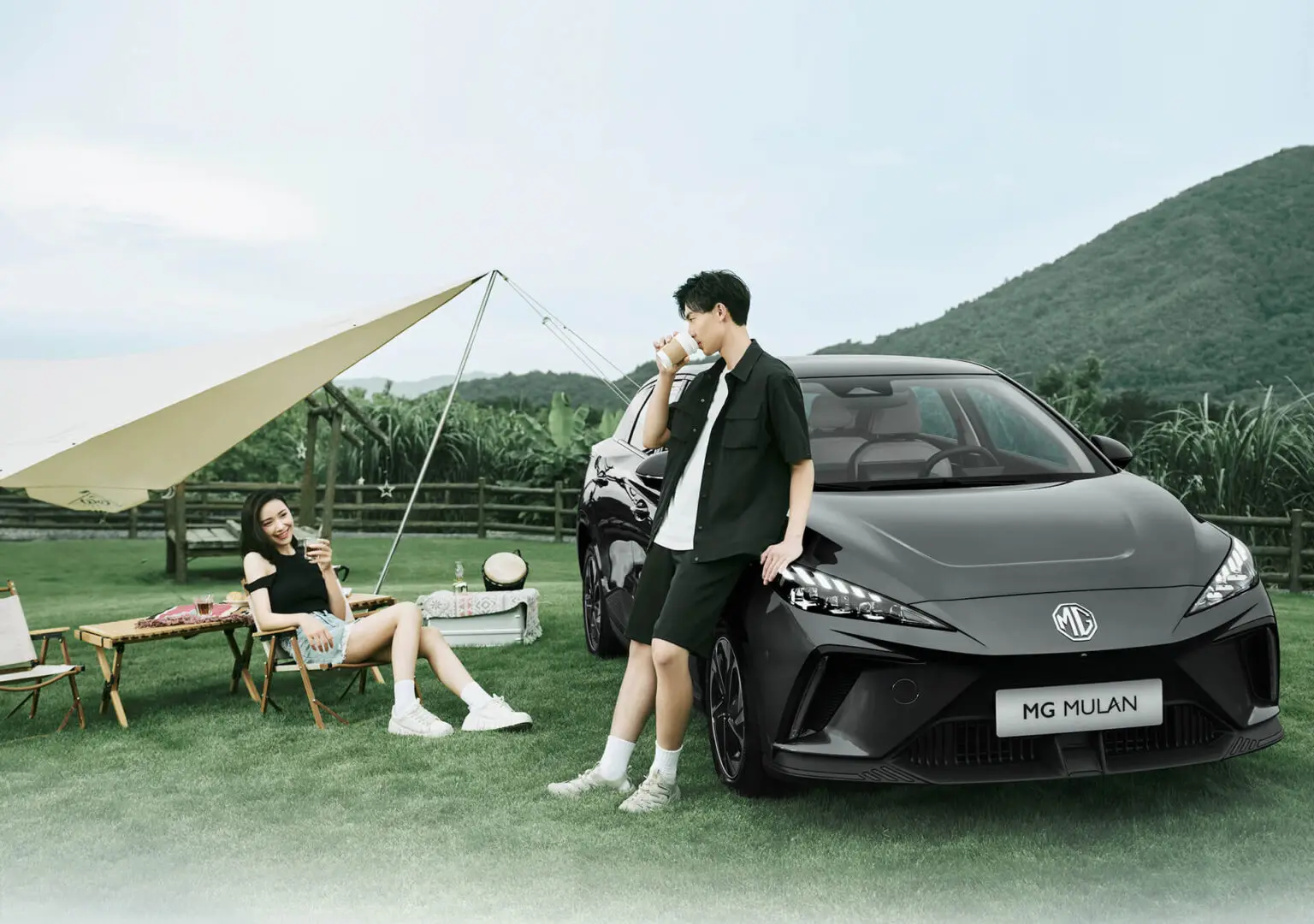 Saic 2023 Mg Mulan Mg4 Luxury Sports Pure Electric Vehicle For Sale High-speed Long Endurance ...