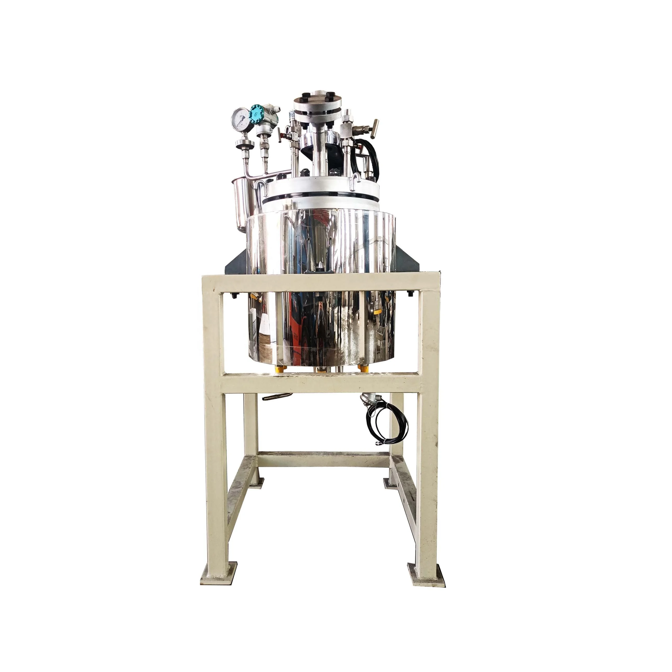 30l N6 Nickel Reactor Chemical Jacketed Autoclave Catalytic ...