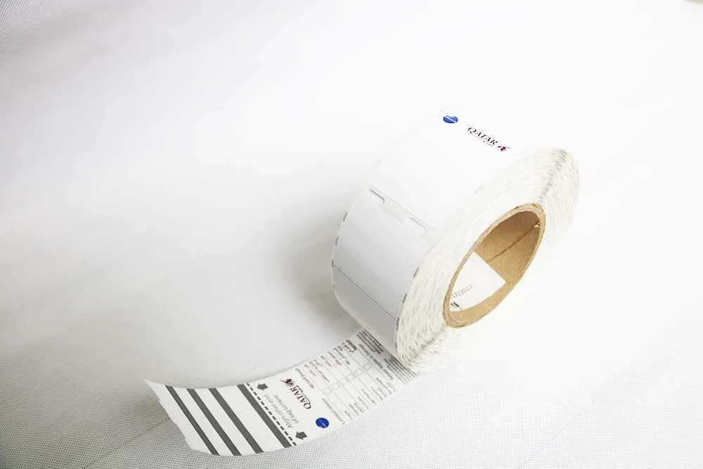 Thermal Baggage Tags Baggage Labels Airline Paper Baggage Tag Airline ...