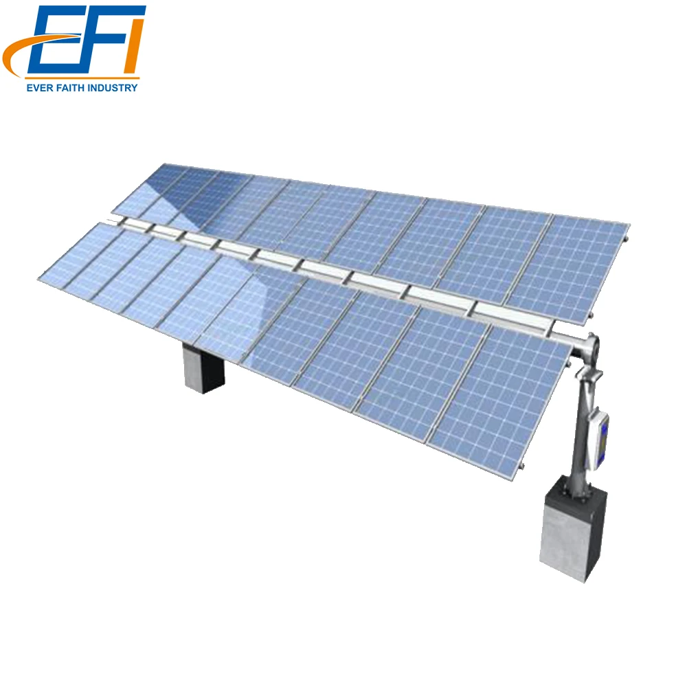 Solar Axial Tracking - Efficient Solar Pole Stand Mount