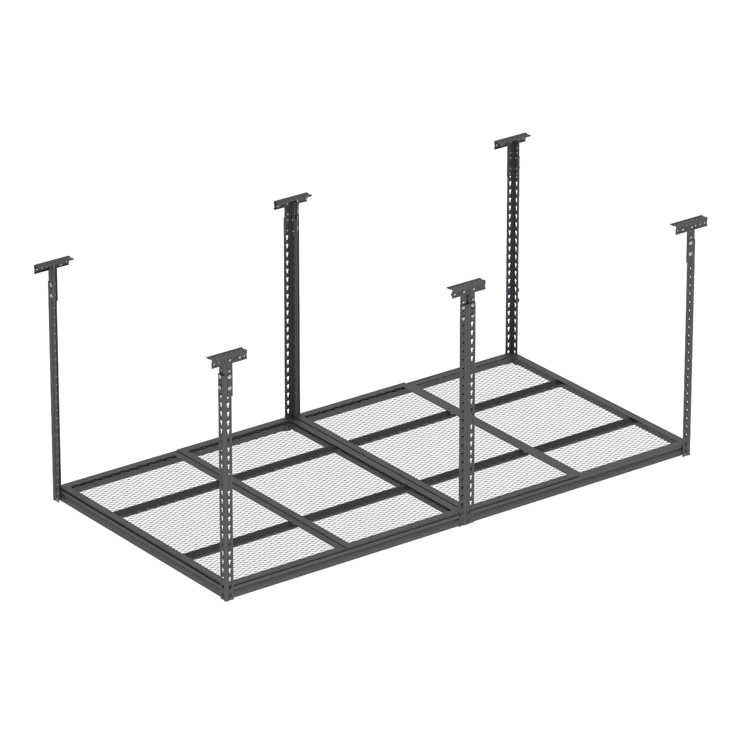 Heavy Duty Adjustable Overhead Shelving Rack Ceiling Mount Meubles ...
