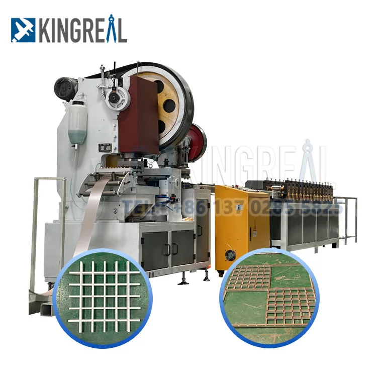 KINGREAL Open Cell Ceiling Roll Forming Machine for Metal Ceiling ...