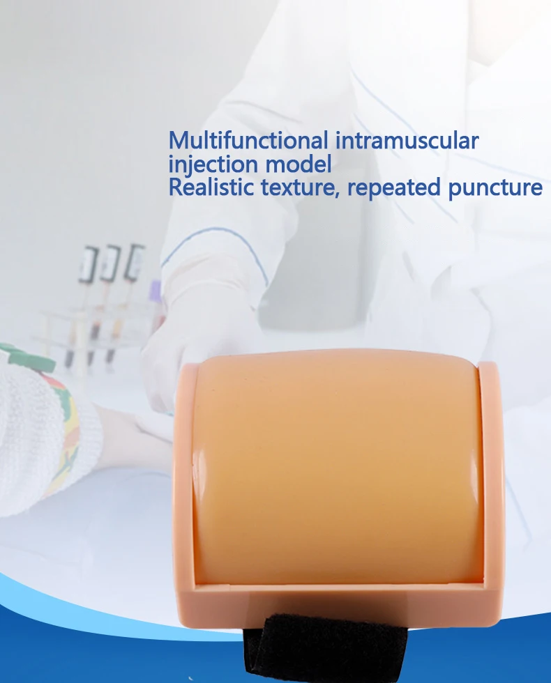Human Skin Multifunctional Intramuscular Injection Model Intradermal