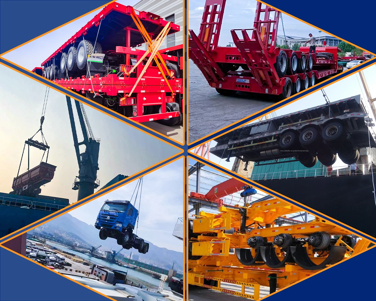 Custom 20ft 40ft Semi Trailer Containers - Durable & Efficient