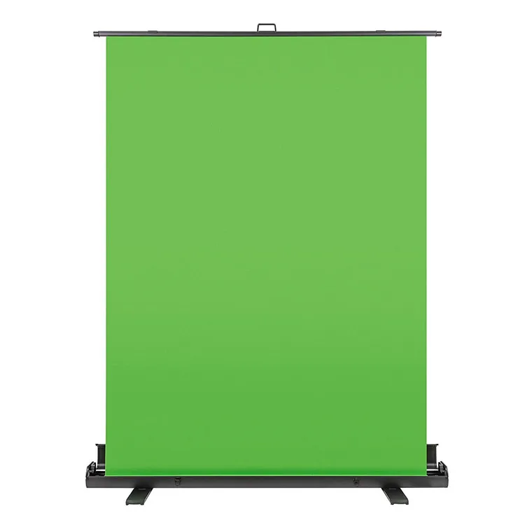Portable Green Screen Backdrop Live Streaming Photoshoot Backgrounds ...