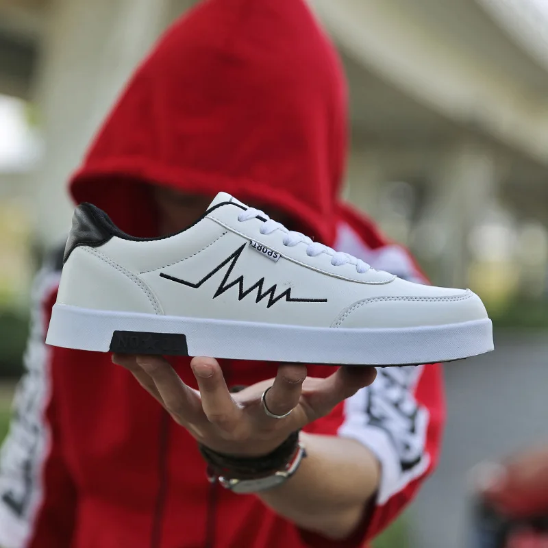 Fashion Outdoor Sneakers Lace Up Breathable Men Board Shoes Men ...