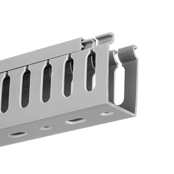 50*30exciting Price Plastic Fireproof Pvc Slotted Trunking Pvc Trunking ...
