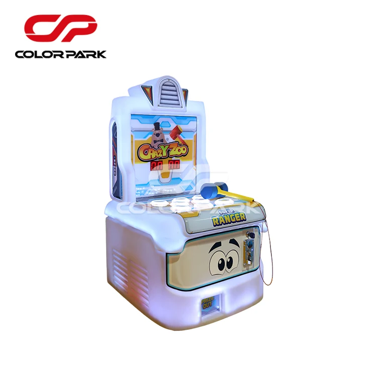 Colorful Park Coin Operated Gopher Frog Game Hammer Game For Kids - Buy ...