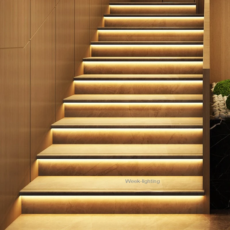Intelligent Motion Sensor LED Stair Lighting Kit - 24V