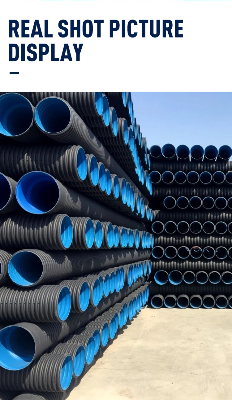HDPE Winding Structure Wall Reinforced Pipe - Krah Pipe
