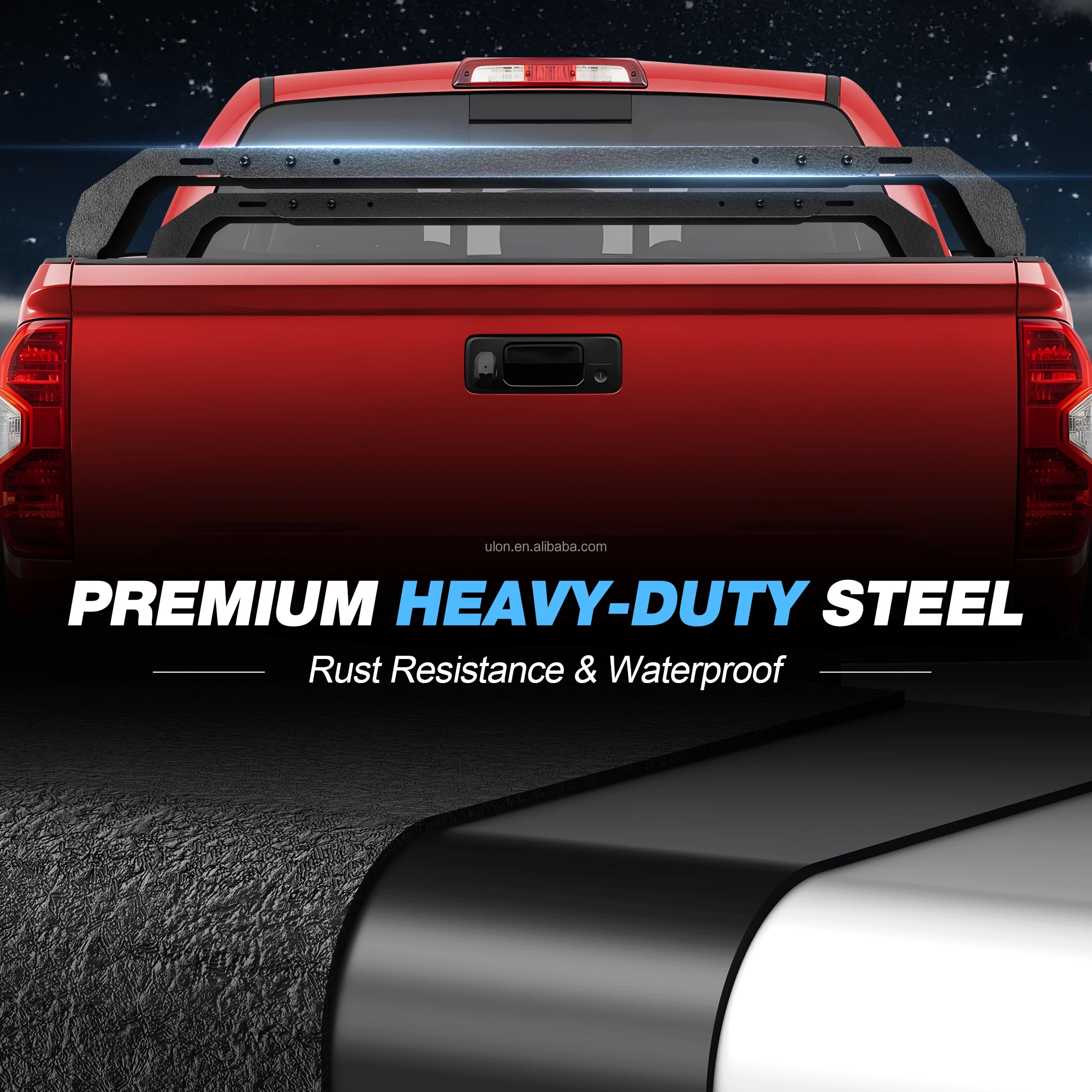 Universal Pickup Bed Cross Bar - Fit Ford F150 & Chevy