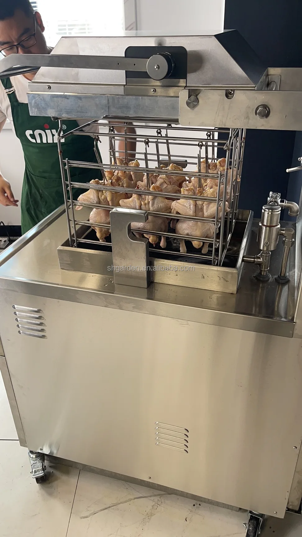 Pfe-5910 8hd Electric Chicken High Pressure Fryer/Chicken Fryer Machine ...