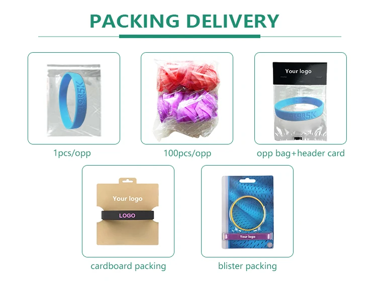 Custom Silicone Bracelets for Men - Personalized Wristbands