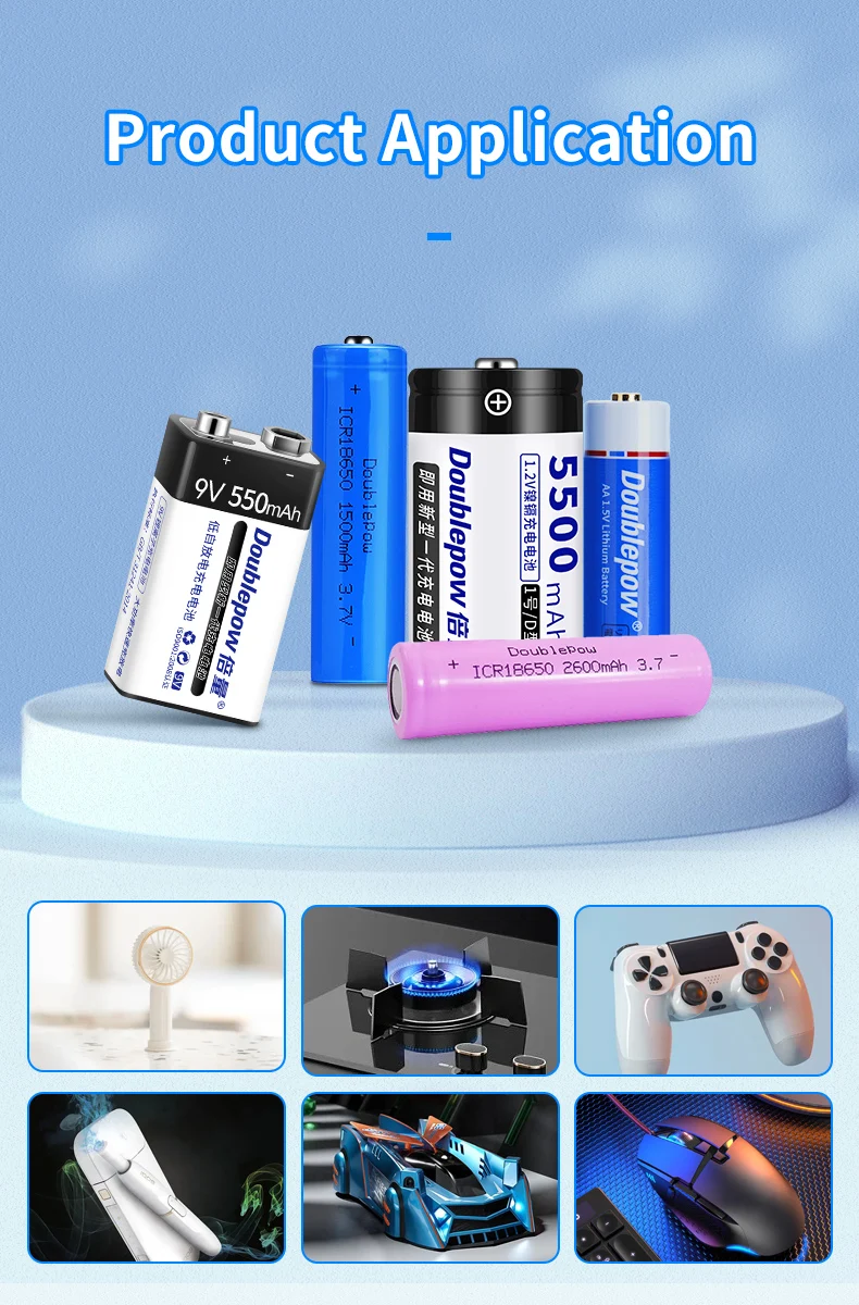 1.5V Rechargeable AA Batteries - High Quality & Durable