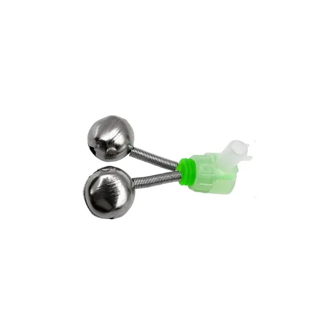 Fishing Rod Bells Rod Clamp Tip Clip Bells Ring Green ABS Fishing ...