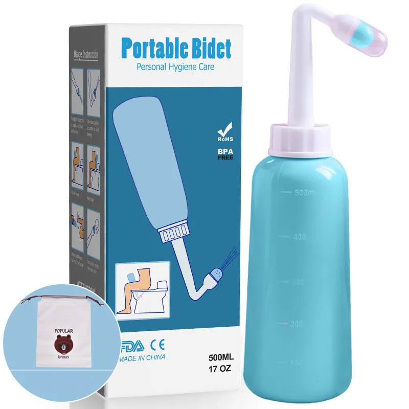 Universal Plastic Bidet Spray - Portable & Easy Install
