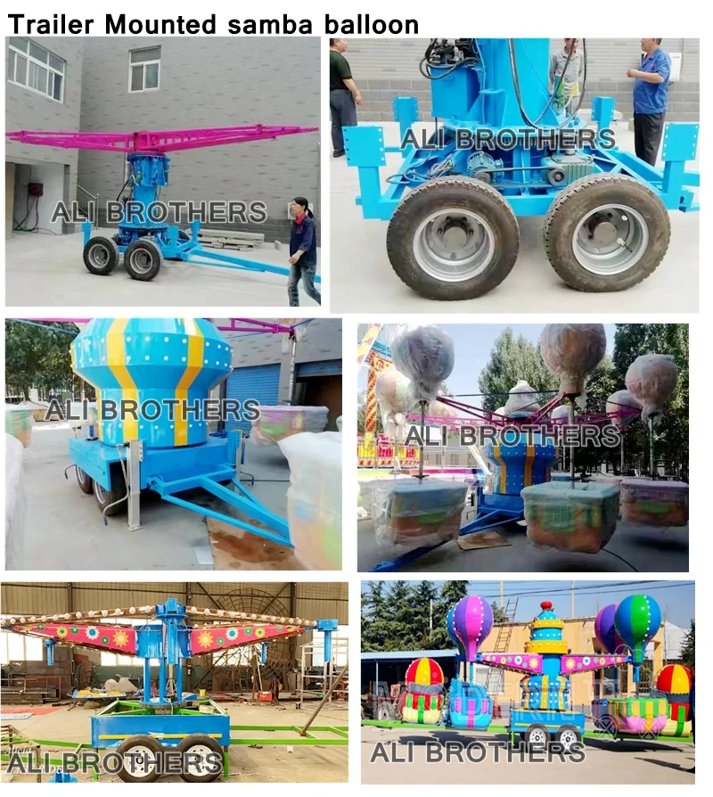Fairground Attraction Carnival Games Trailer - Samba Balloon Rides for Sale