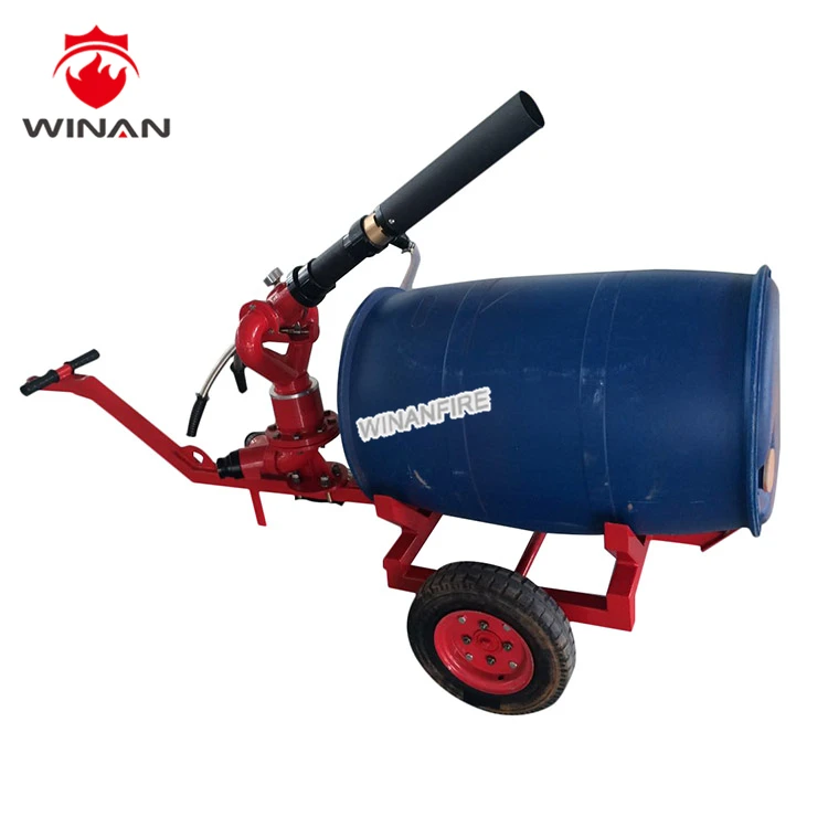 Simple Fire Monitor Trailer Convenient And Fast Fire Fighting Trailer ...