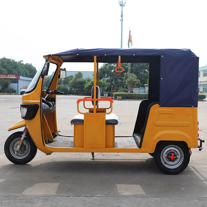 Tuk Tuk Moto Taxi 800w 1000w 1200w Eletricycle - 6 Passengers