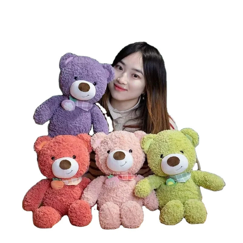 40cm Cute Cartoon Little Teddy Bear Plush Toys Stuffed Soft Animals Dressing up Doll For Girls ...