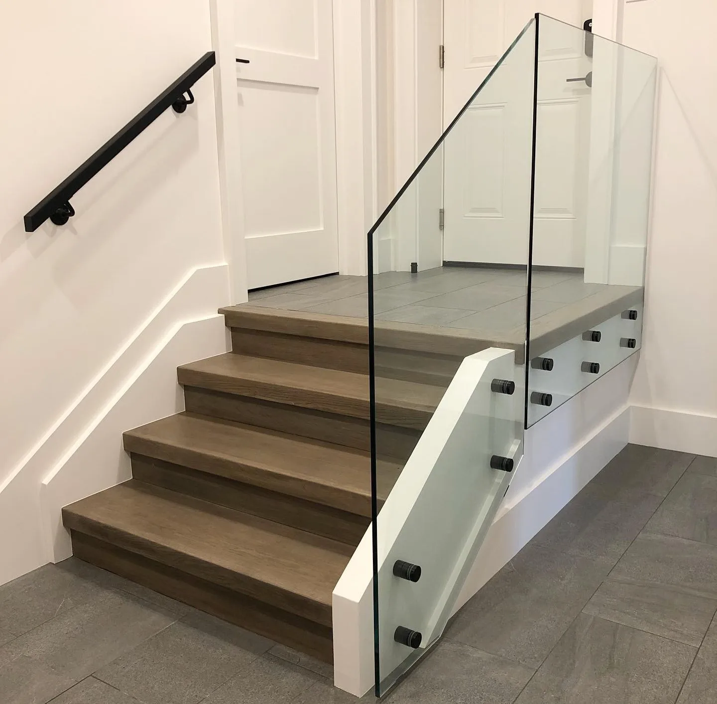 Customized Side Mount Frameless Glass Railing Balustrade Stainless ...