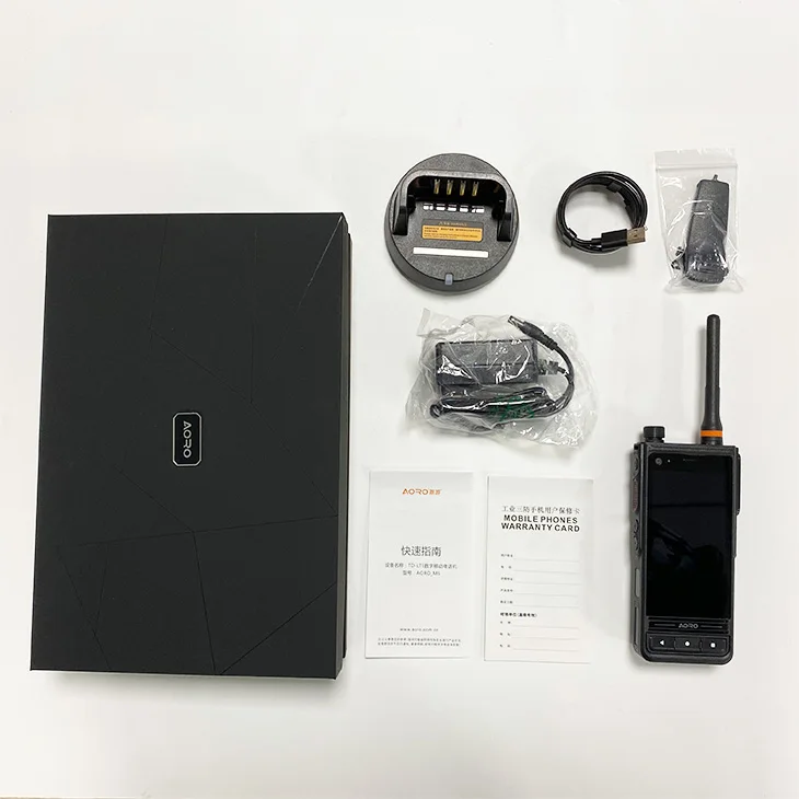 4 In 4w Duplex Vhf Dmr Radio Mobilephone Poc Gsm Lte Multi-mode Cell ...