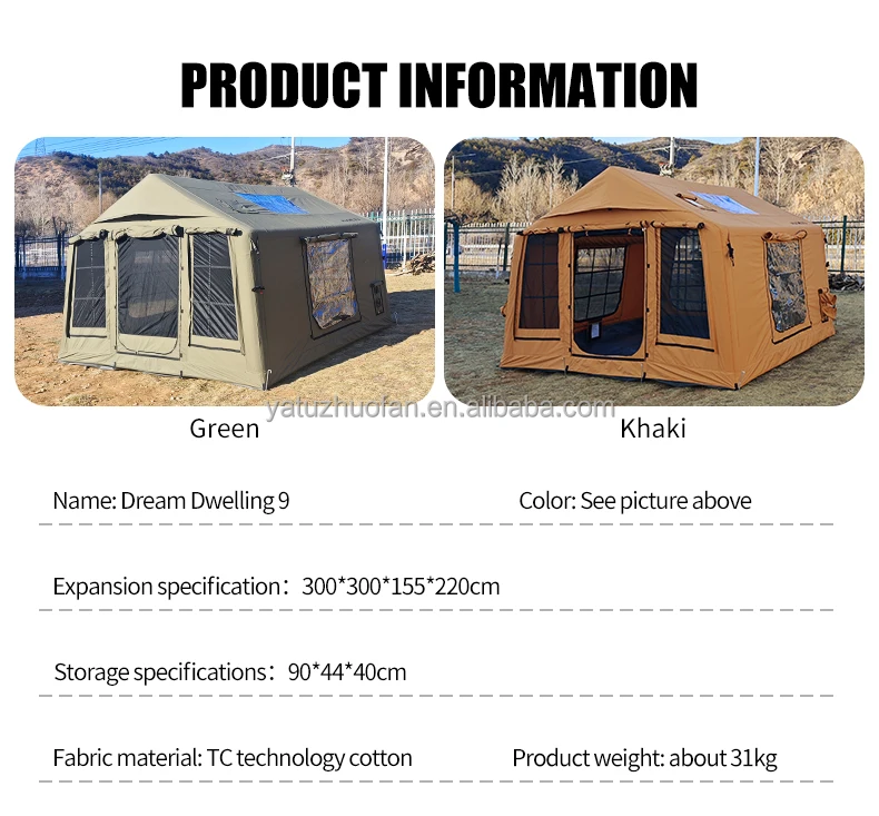 Air Tent China Manufactured - Outdoor Luxury & Protection