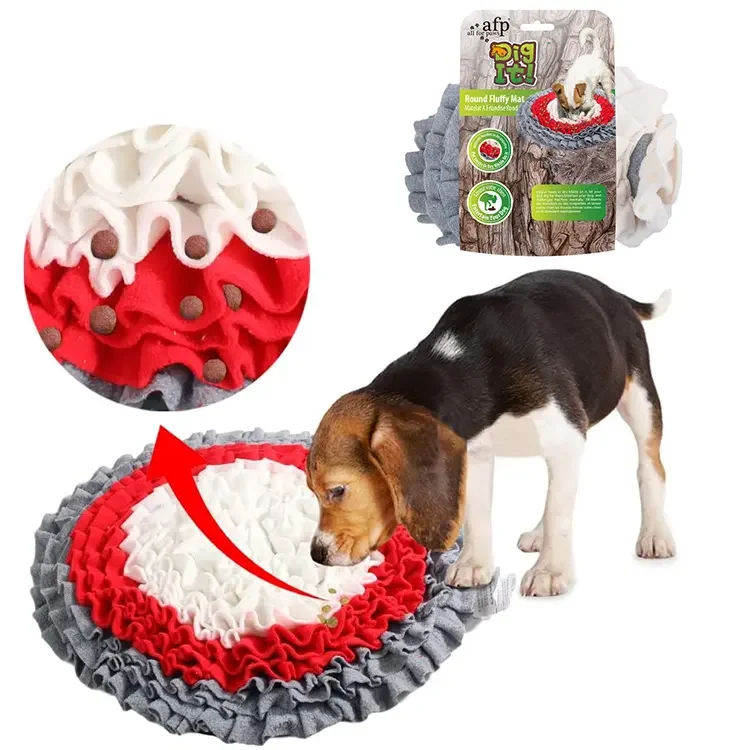 Afp Stress Relief Interactive Dog Puzzle Slow- Feeder Toys Adjustable ...