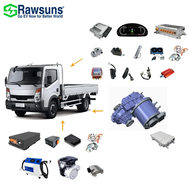 Ac Motors Electric Car Conversion Kit Rad2380 350v 110kw Ev Conversion ...