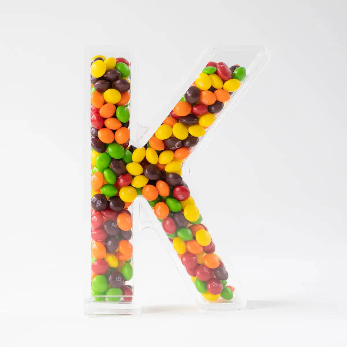 Acrylic Fillable Letters - Clear, Stylish, and Versatile