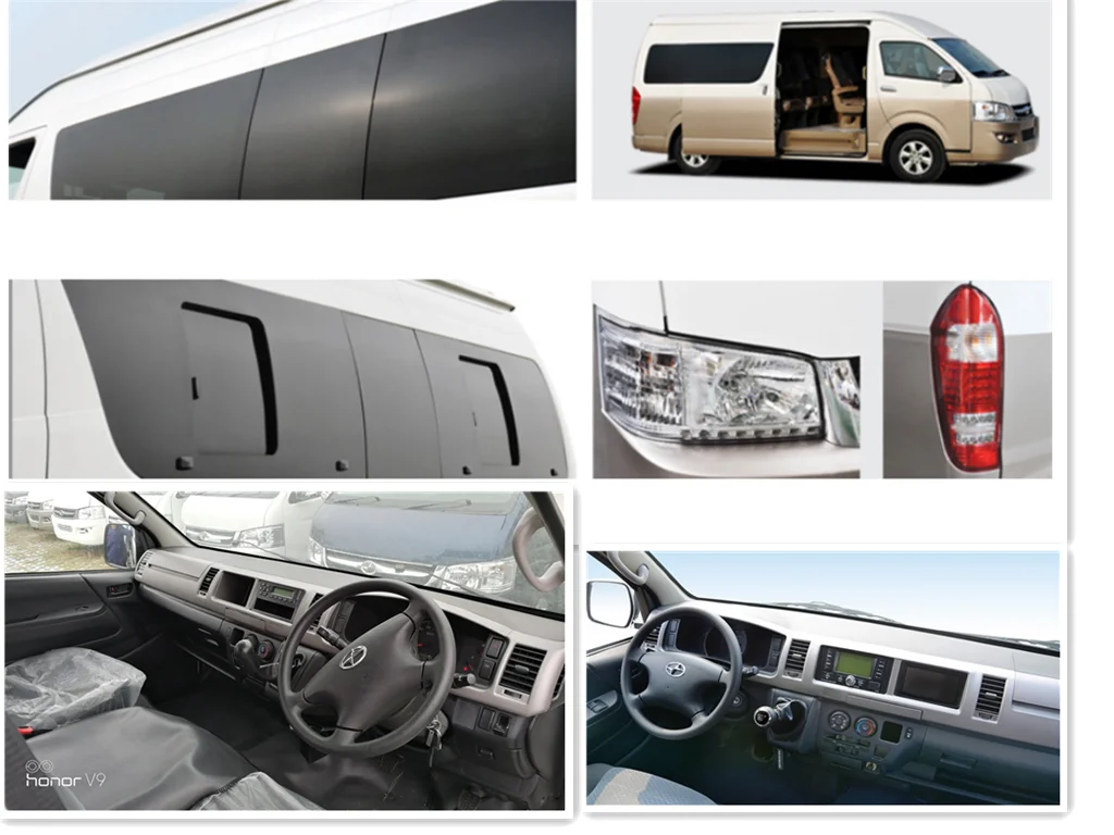 Luxury Coach Bus 16 Seater Hiace Mini Bus - Enjoy Comfort