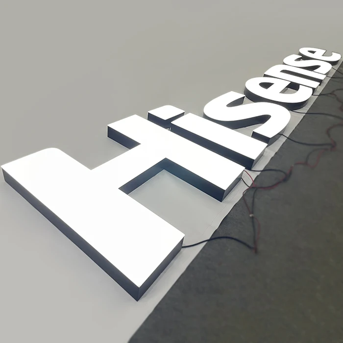 Custom Outdoor Wall 3d Illuminated Retail Store Name Sign Design ...