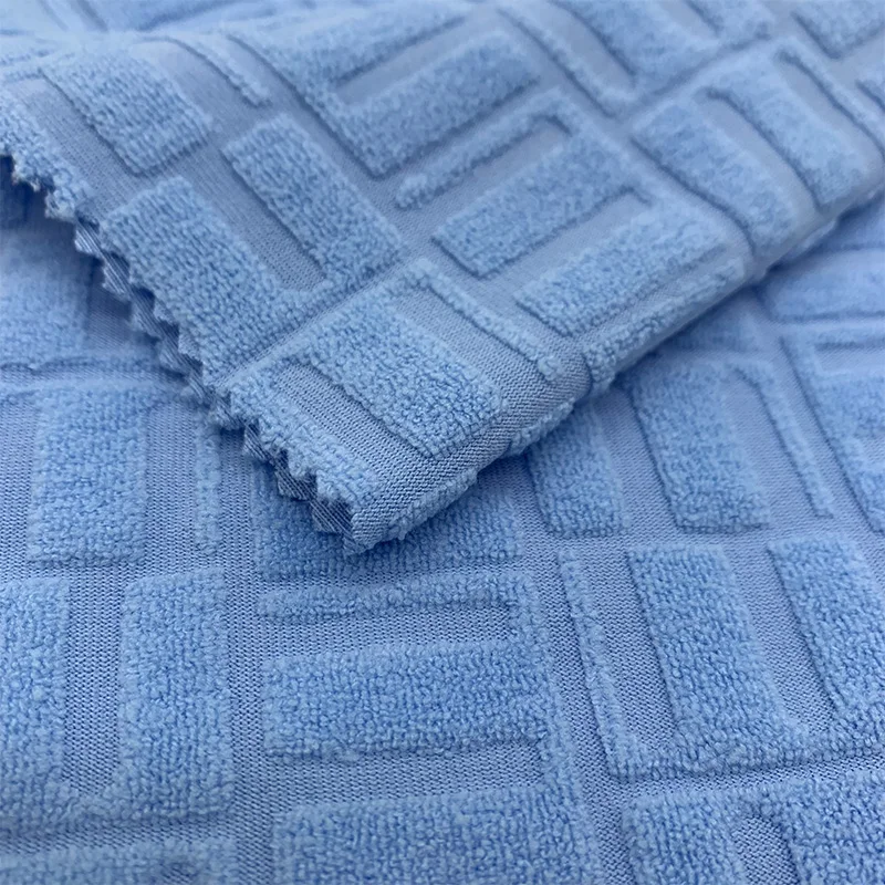 Specially Made Terylene Spandex Towelling Fabric For Swimwear Fabric ...