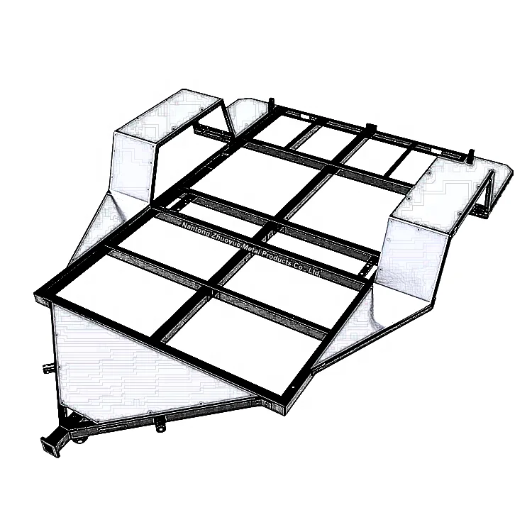 Camping Trailer Frame - off-Road Camper Base Teardrop Trailer Frames