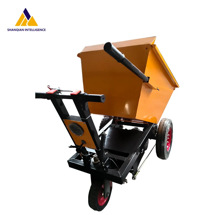 Hand Truck Battery Powered Electric Mini Dumper Trolley Small Dumping Cart Hand Push Cart - Buy ...