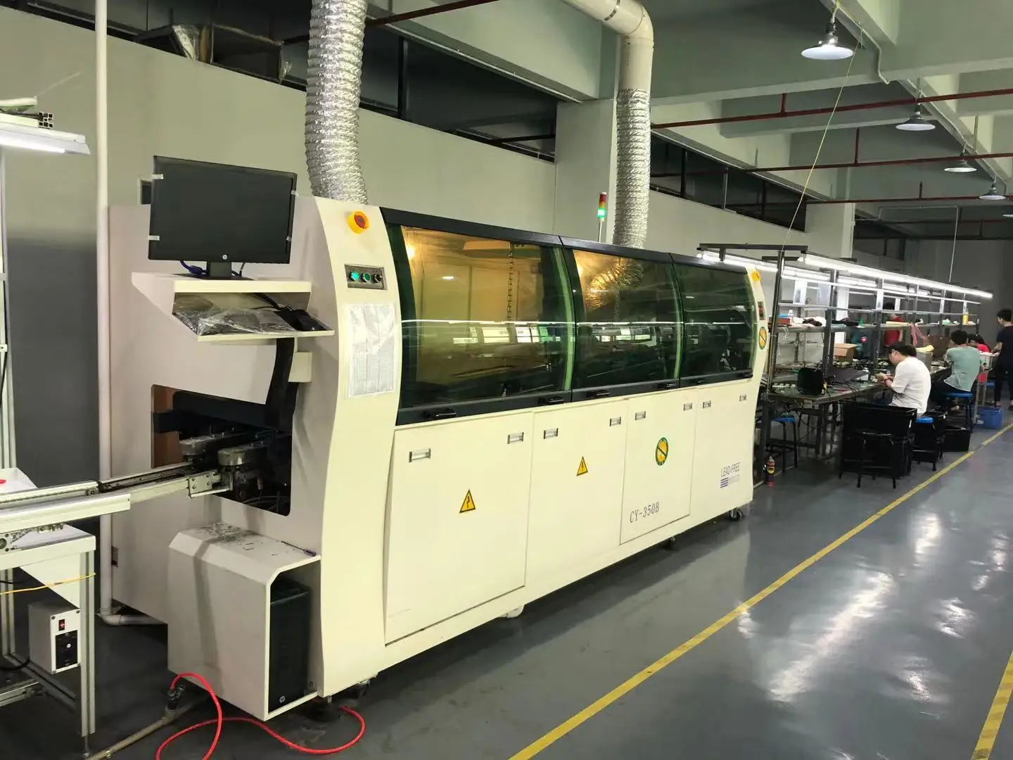 Wave Solder Machine Selective Wave Soldering Pcb Assembly Production ...