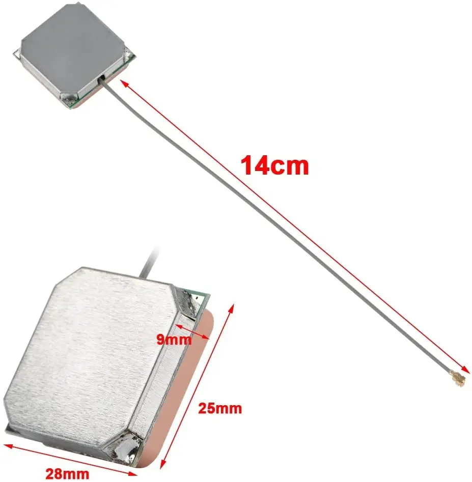 1575.42MHz GPS Ceramic Patch Antenna Internal Small GPS Active Antenna ...