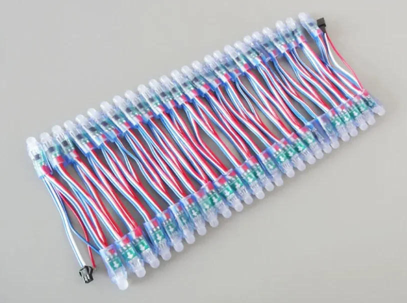 12mm Ws2811 2811 Ic Full Color Pixel Led Module Light Rgb Digital Dc 5v ...