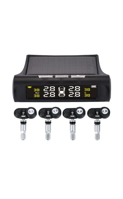 Adjustable Detachable Tpms Tyre Tire Pressure Monitoring System Sensor ...