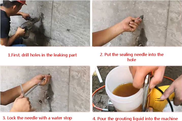 Polyurethane Epoxy Resin Acrylic Concrete Injection Machine