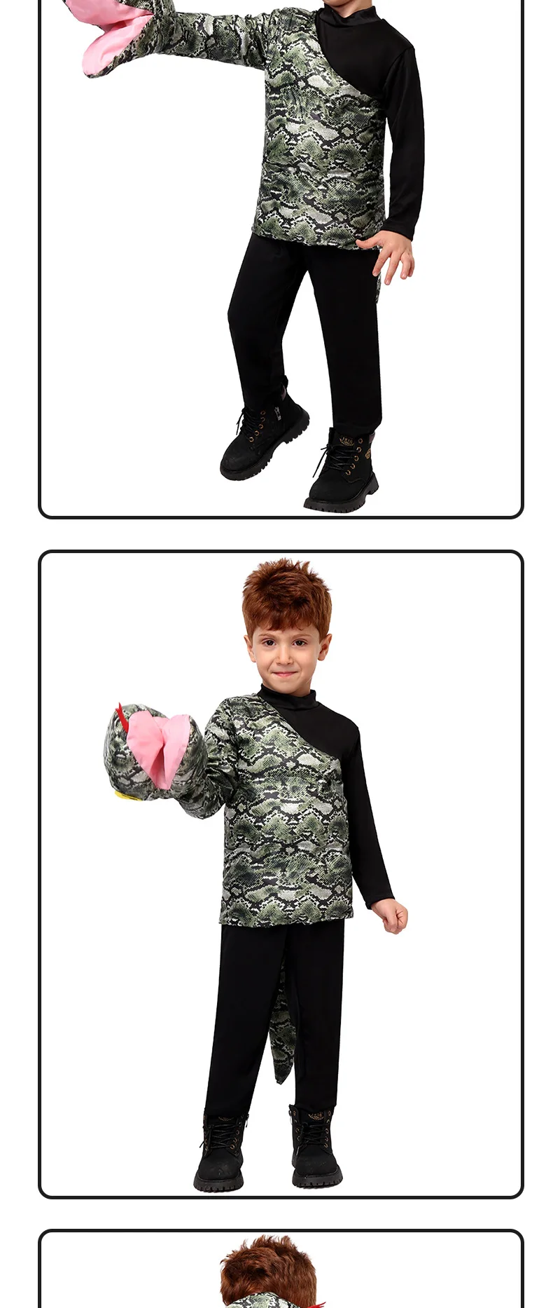Halloween Python Costume Kindergarten Animal Role Play Performance ...