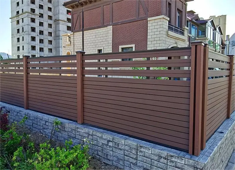 Waterproof Outdoor Fence WPC Fence for Durable Protection