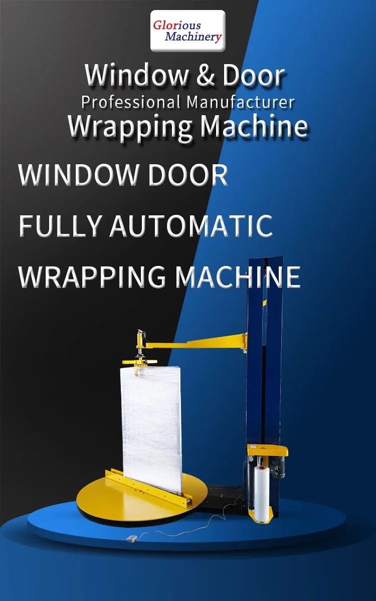 Factory Offer Turntable Stretch Film Pallet Wrapping Machine Produce ...