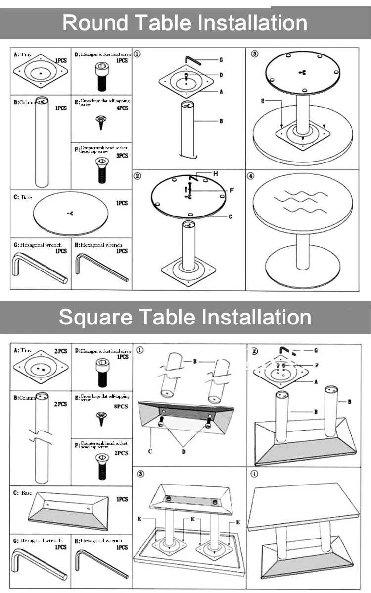 High Quality Stainless Steel Leg Single Stand Round Base Metal Leg Use ...