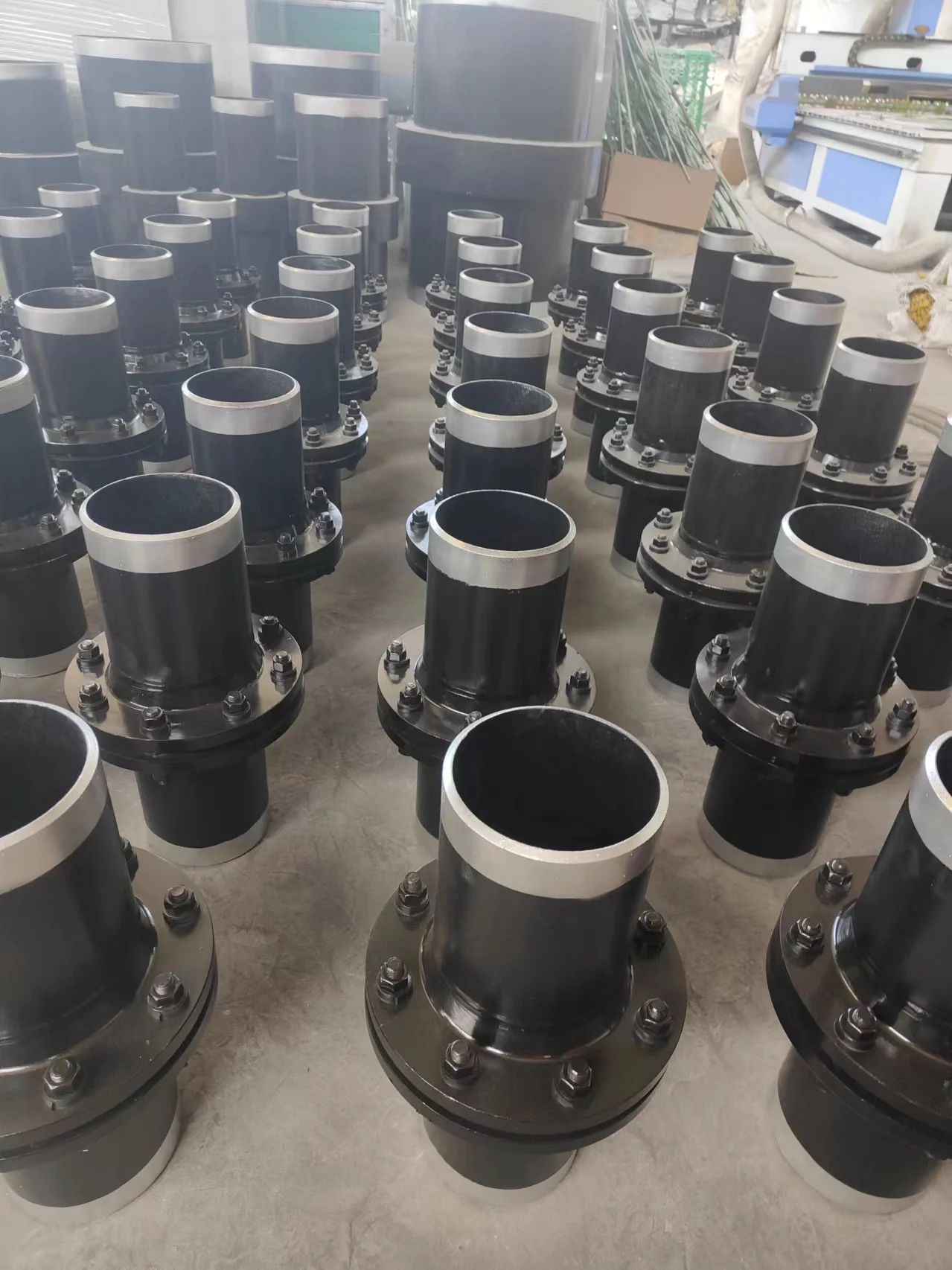 Customized Forged Insulation Flange Dn100 Pn1.6 For Natural Gas Oil ...