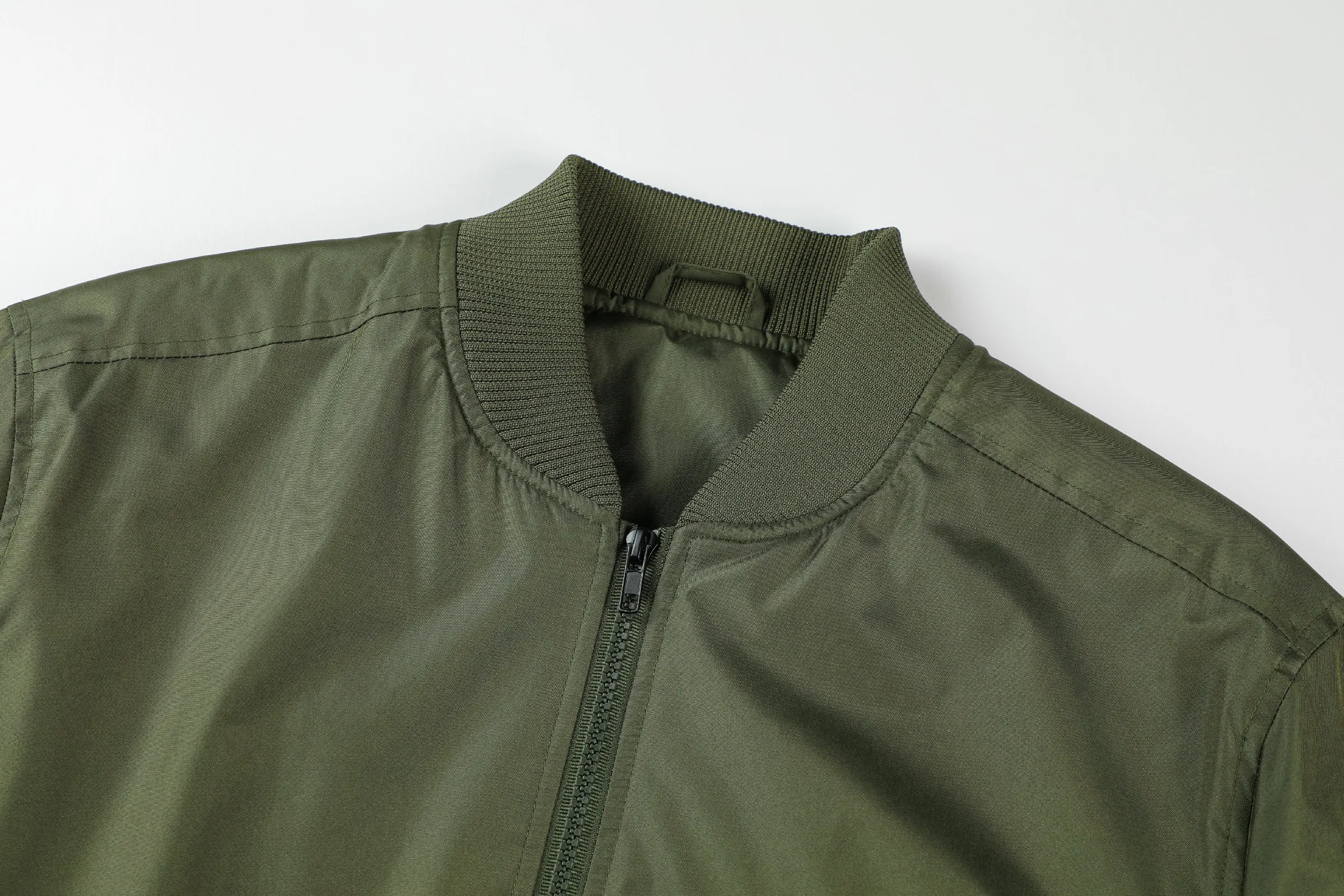 Men's Fashion Casual Windbreaker Bomber Jacket Coat Autumn Outdoor ...