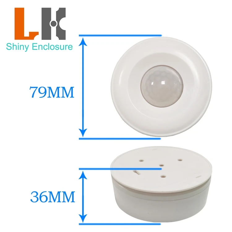 79*36mm Plastic Enclosure for Electronic PIR Motion Sensor Junction Box