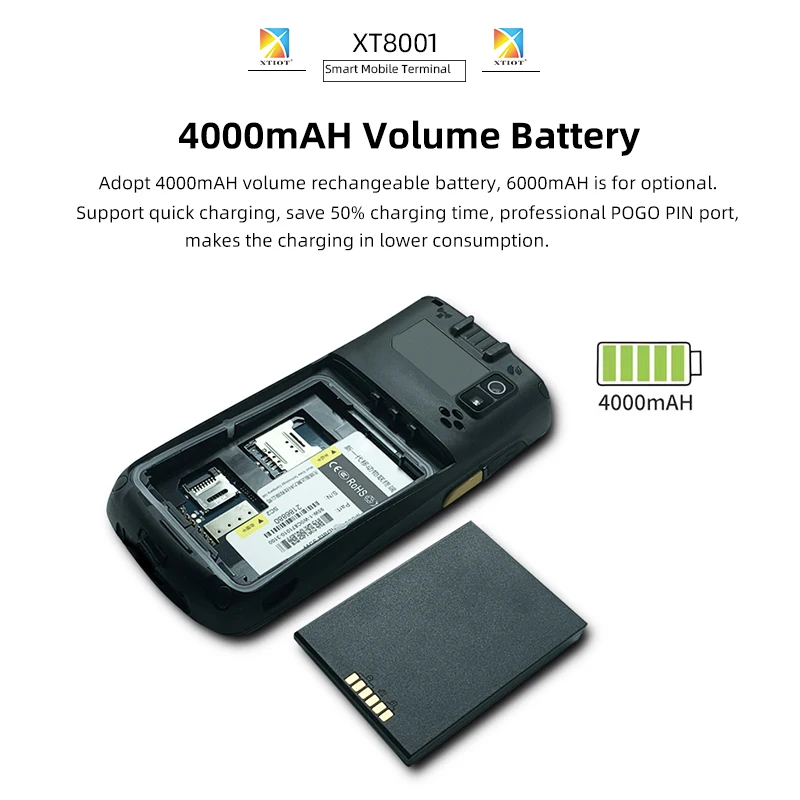 Idata 95W - Compact Thermal Printer with 2D Barcode Scanner